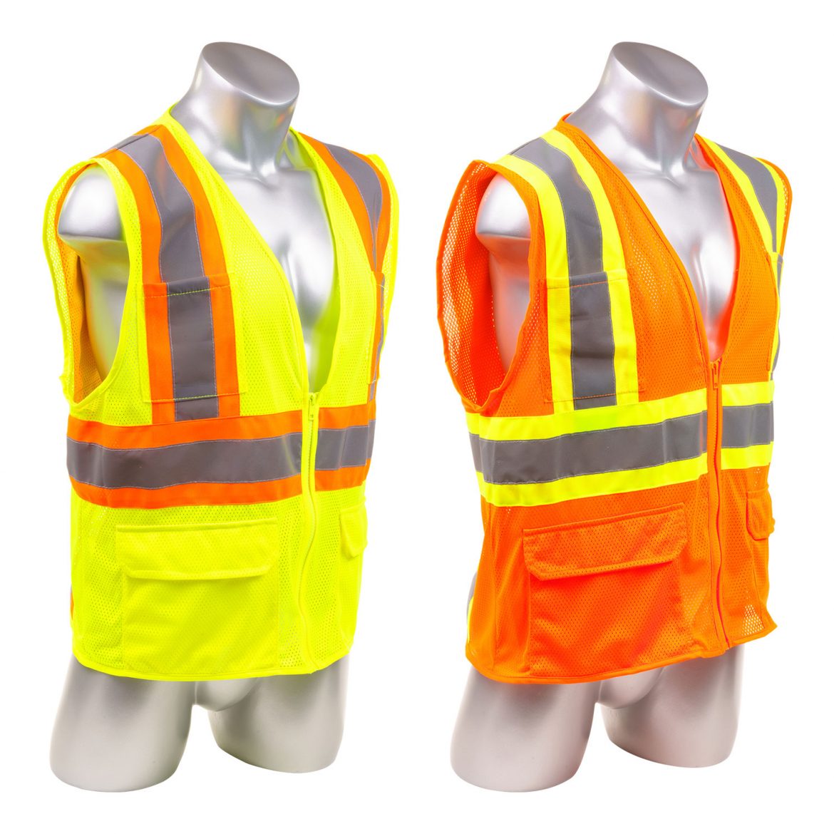 Palmer SV2187FR Two-Tone Vest (6 Pocket Vest) – Palmer Safety