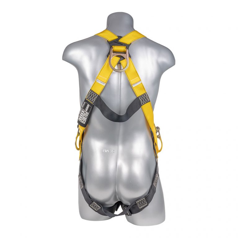 Harness 3pt., Pass-Thru Legs, Back/Side D-Rings, Yellow – Palmer Safety