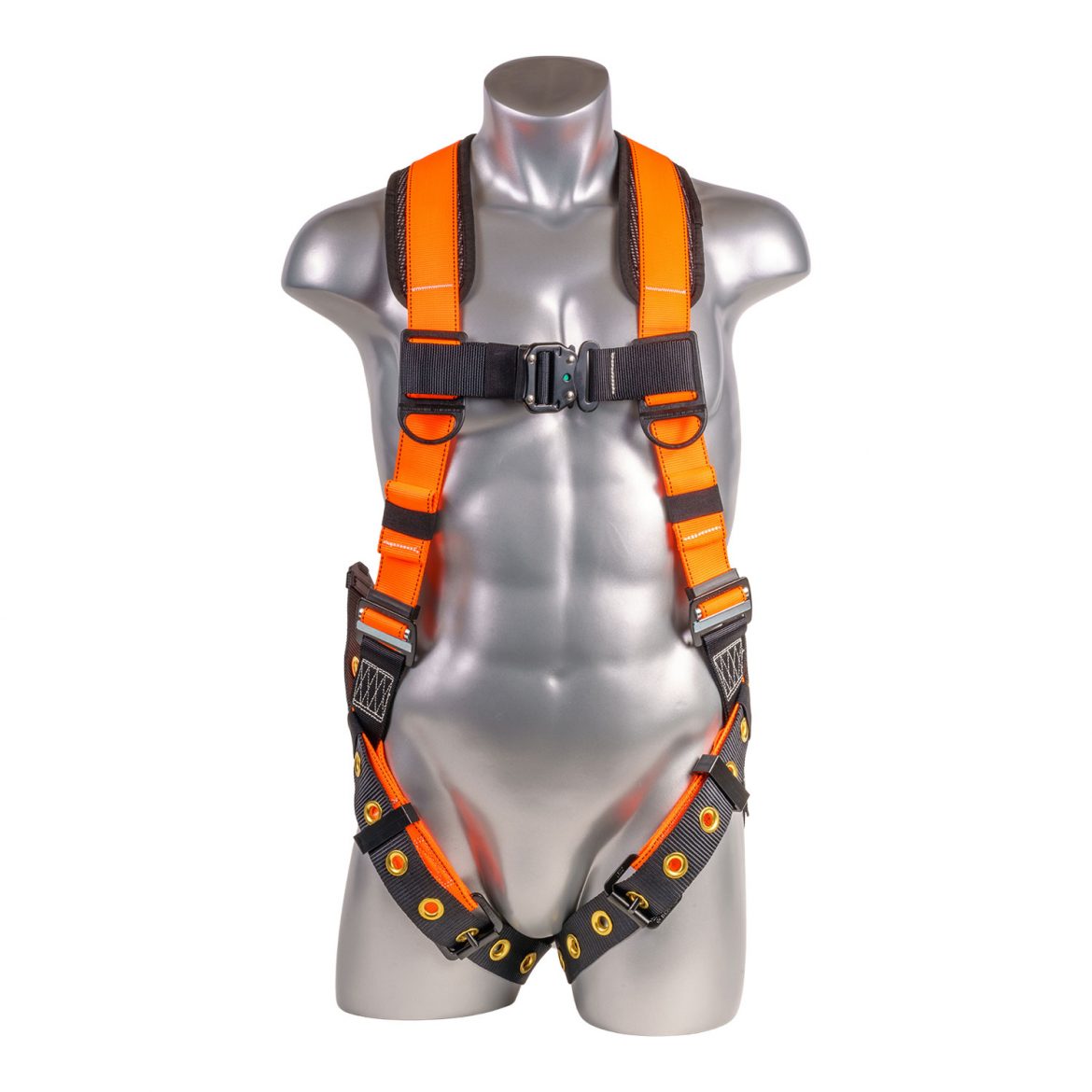 Harness 5pt., Padded Back, SRL Back Plate, QCB Chest, Tongue and Buckle ...