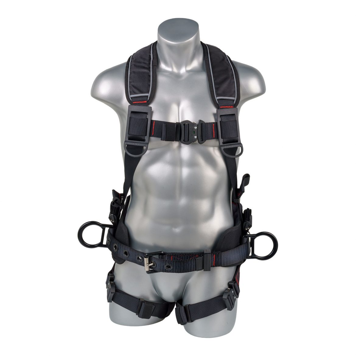 Akula™ Series Harness 5pt., Padded Back/Legs, QCB, SRL Back Plate ...