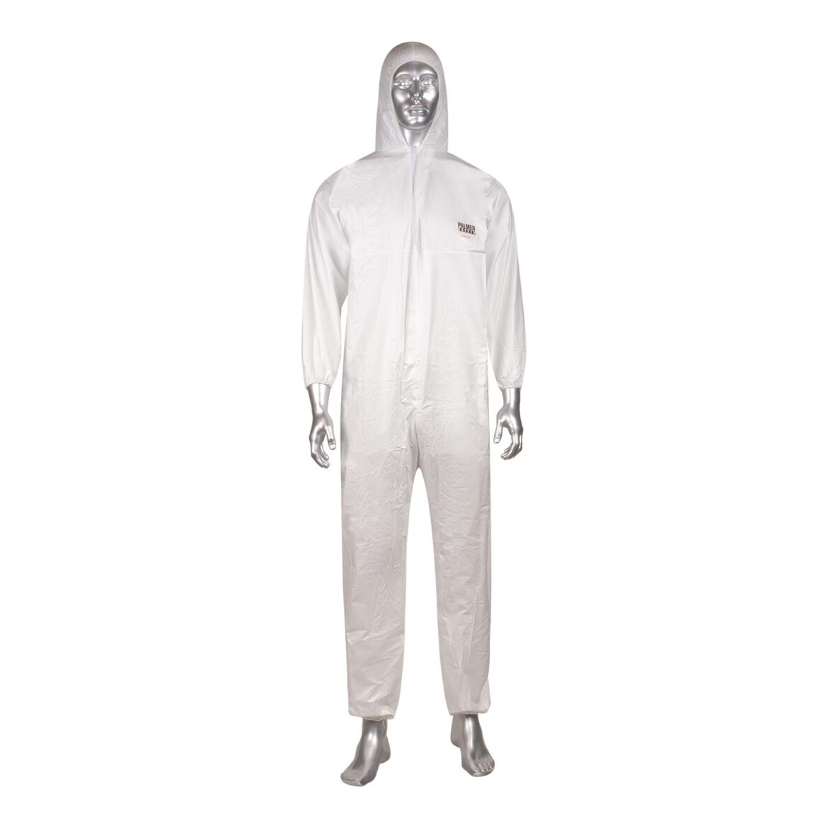White Microporous Disposable Coveralls with Hood – Palmer Safety